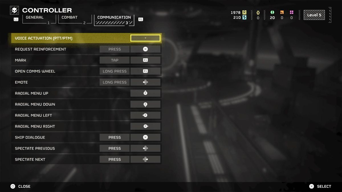 Where is the Helldivers 2 push to talk button? | GamesRadar+