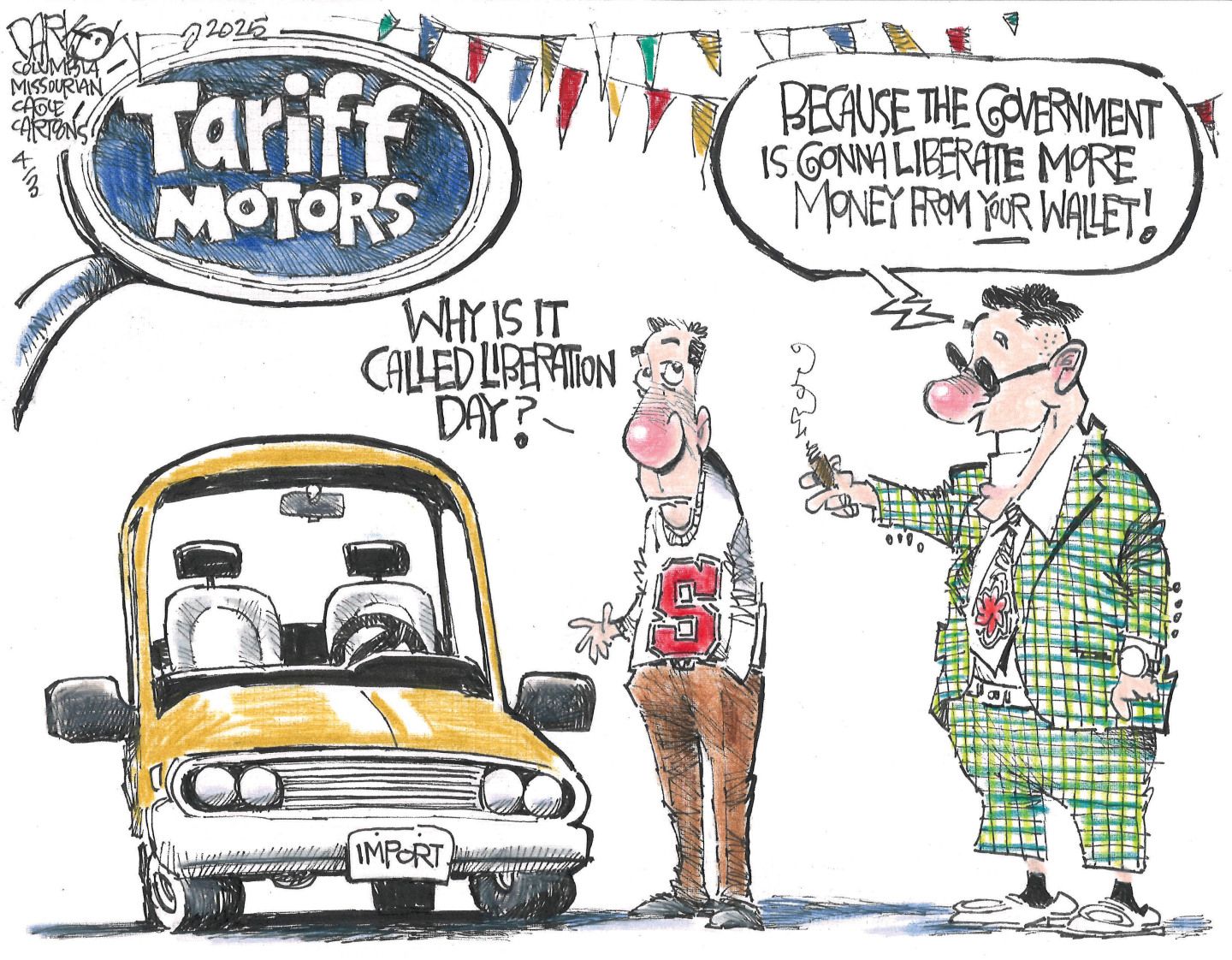 5 costly cartoons about Liberation Day tariffs | The Week