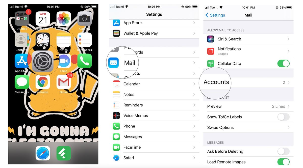 How can you change email account settings for iPhone and iPad | iMore