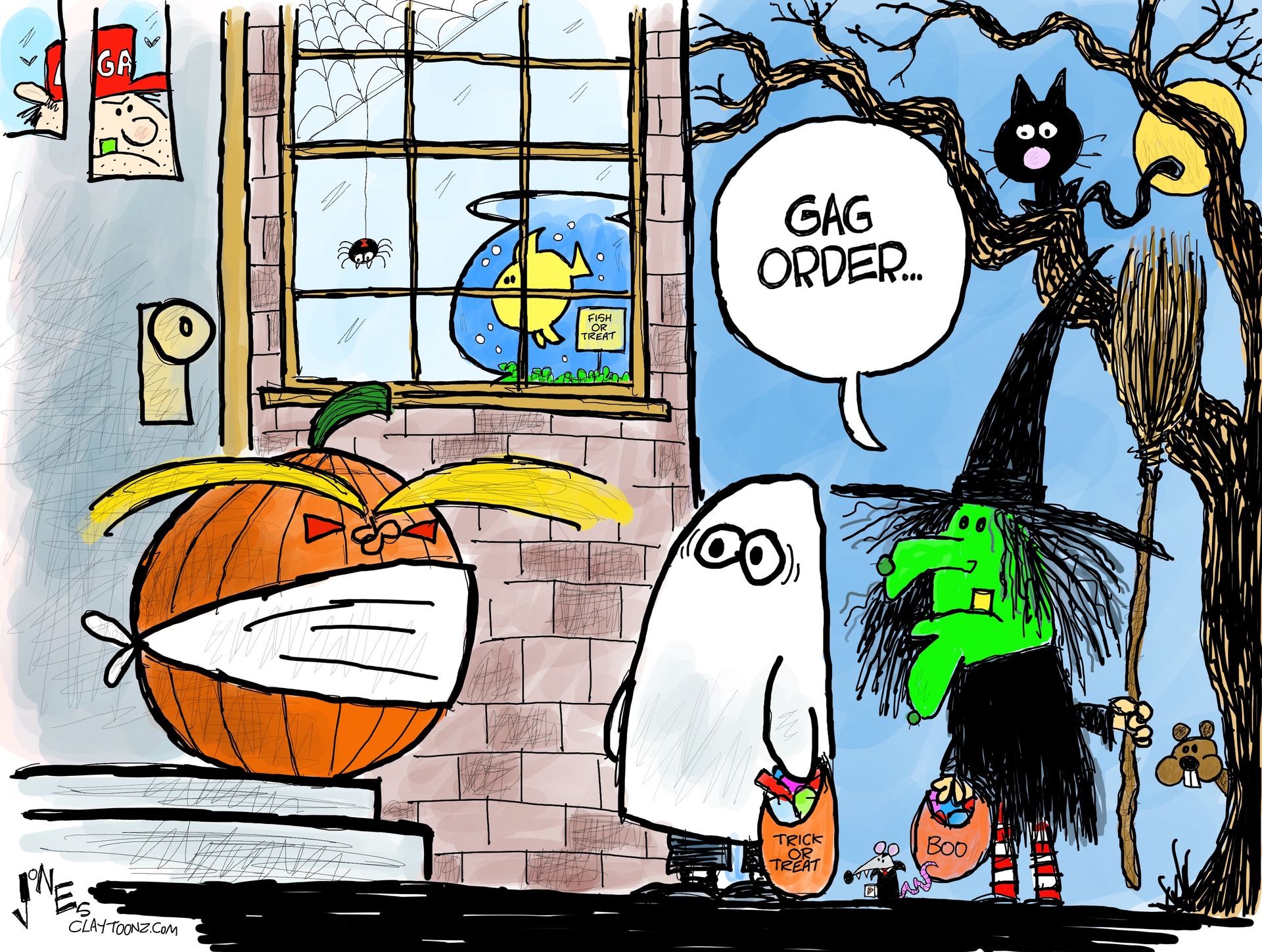 5 muffled cartoons about the Trump gag order | The Week