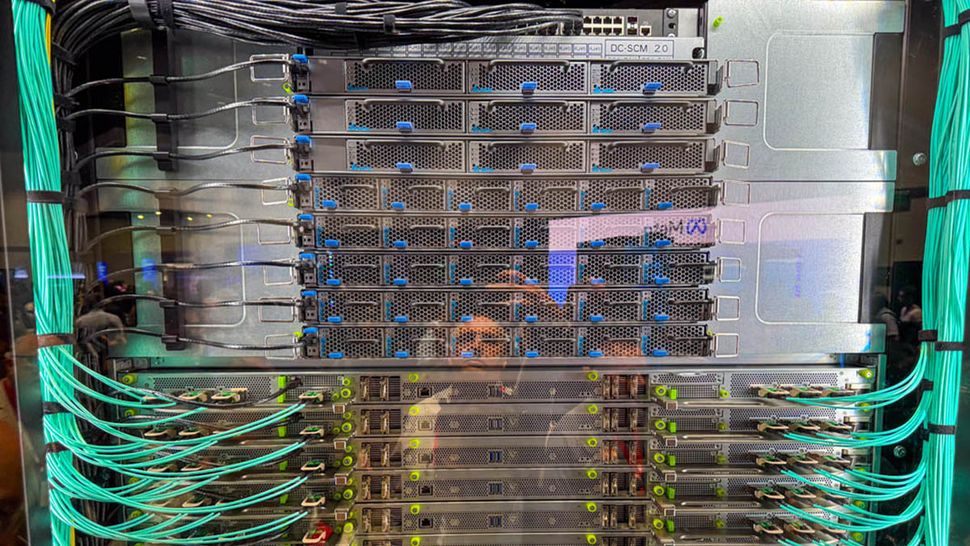 72-GPU AMD Helios rack drew crowds at the OCP Summit 2025 with its ...