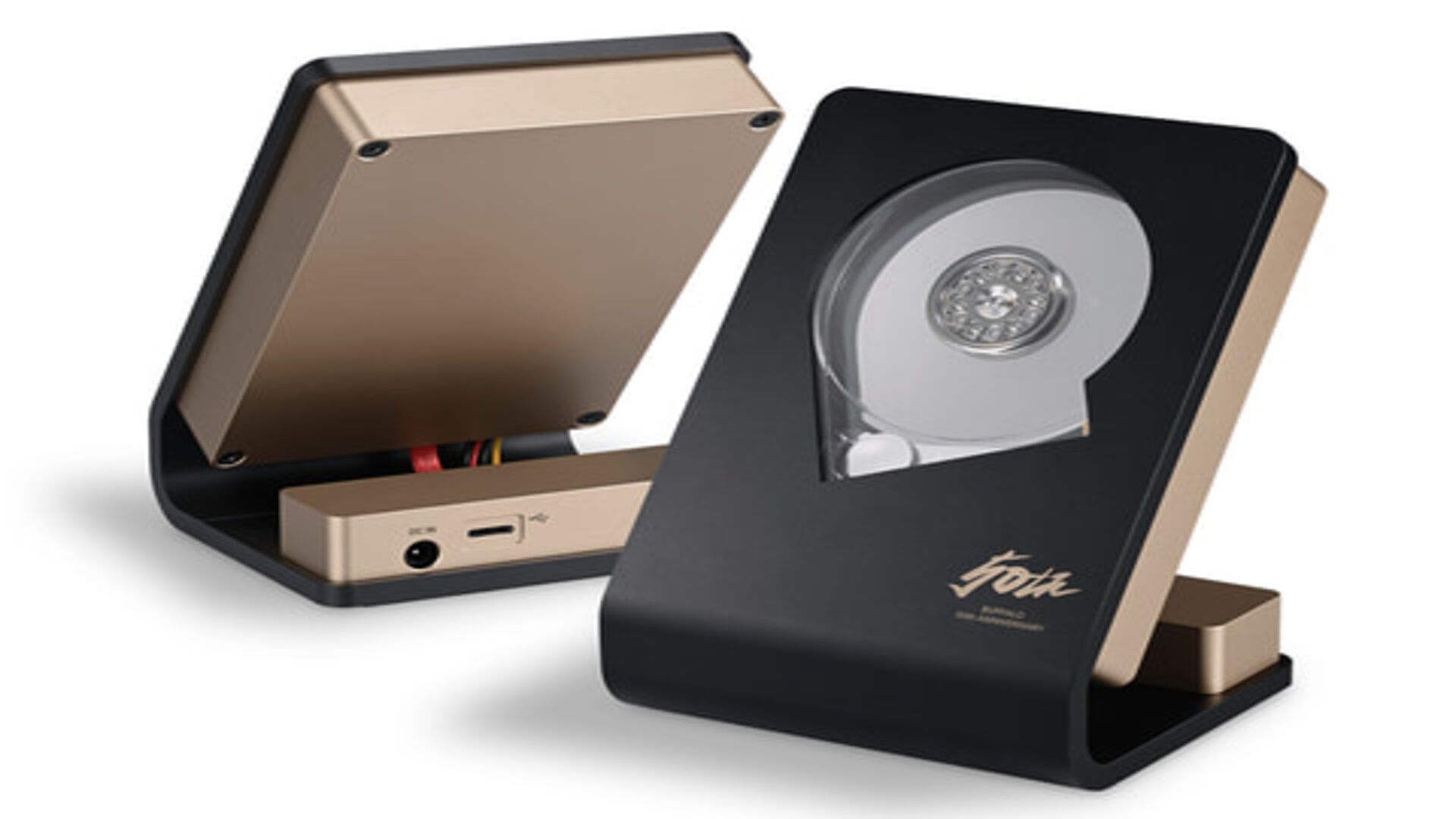 You’ve never seen a hard drive like this - Buffalo’s see-through HDD ...