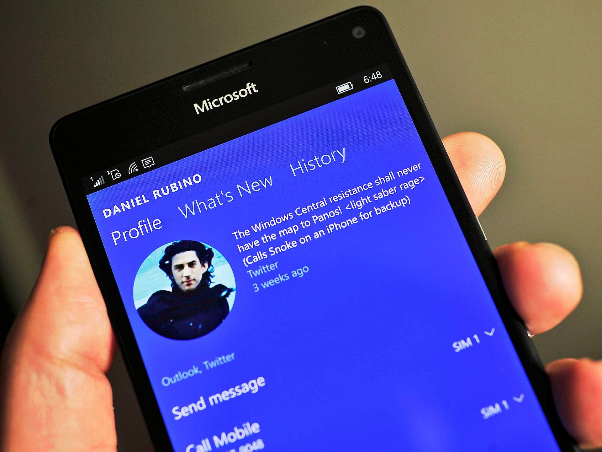 Microsoft People app snags new History tab in latest update | Windows ...