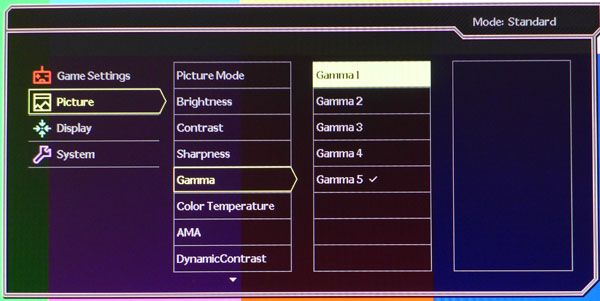 BenQ XL2430T OSD Setup And Calibration