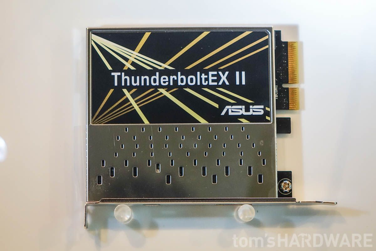 Asus Shows Off Intel-Certified ThunderboltEX II Add-in Card | Tom's ...