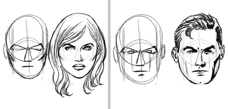 How to draw a face | Creative Bloq