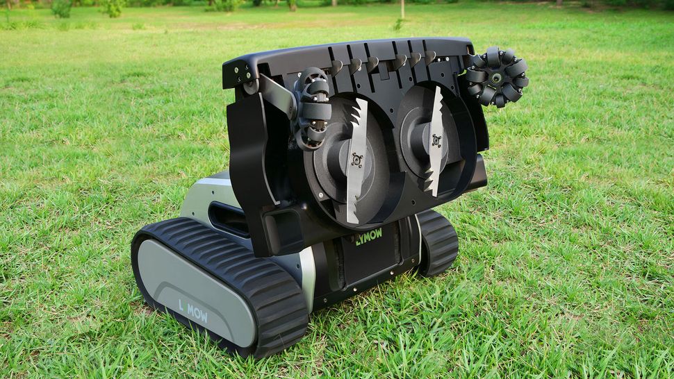 This robot lawn mower promises to traverse awkward lawns with the ...