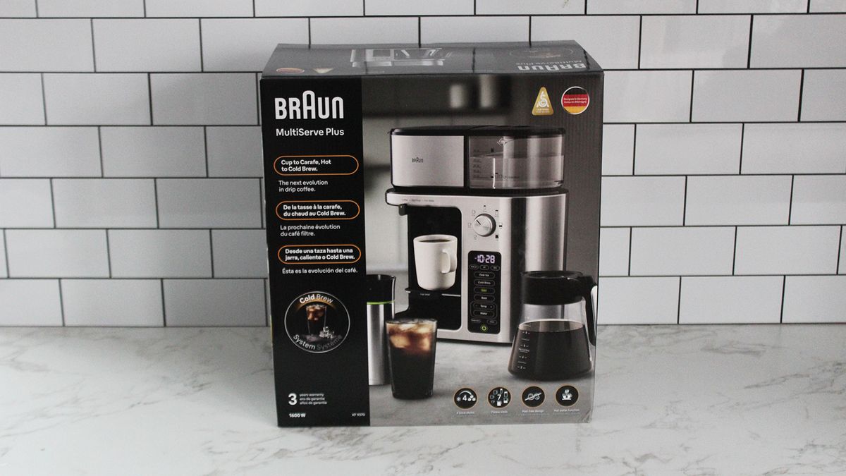 Braun MultiServe Plus Coffee Maker with Cold Brew review | Tom's Guide