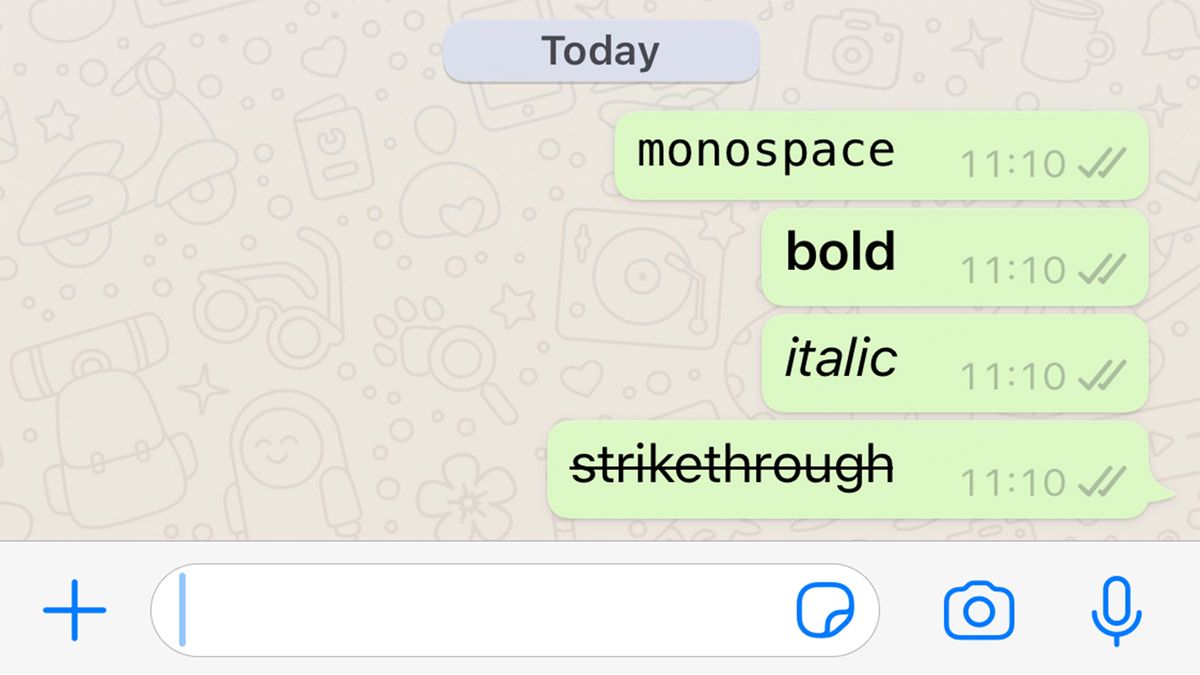  Trick Gives Your WhatsApp Font A Retro Twist Creative Bloq