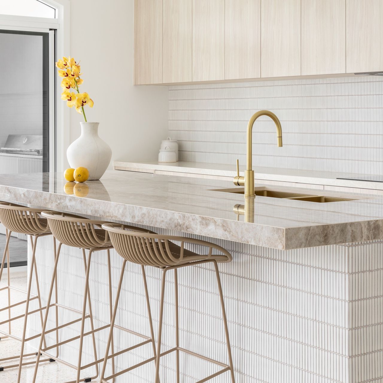 10 tiled kitchen island ideas for a standout space | Ideal Home