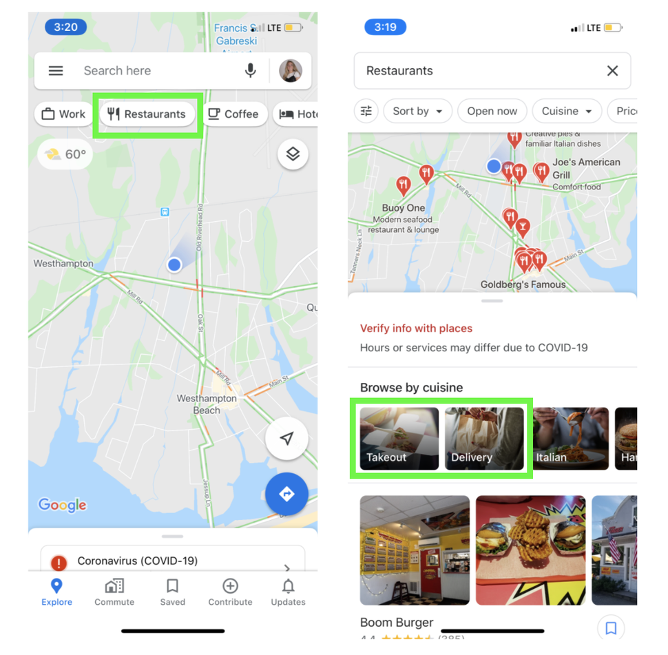 Google Maps just made it easier to find food delivery — here’s how ...