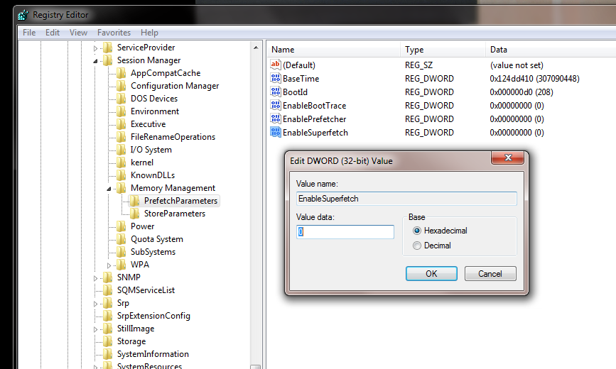 Disable Prefetch, SuperFetch, And Windows Write-Cache Buffer Flushing - Can You Get More Space ...