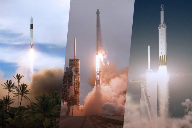 See the evolution of SpaceX rockets in pictures | Space
