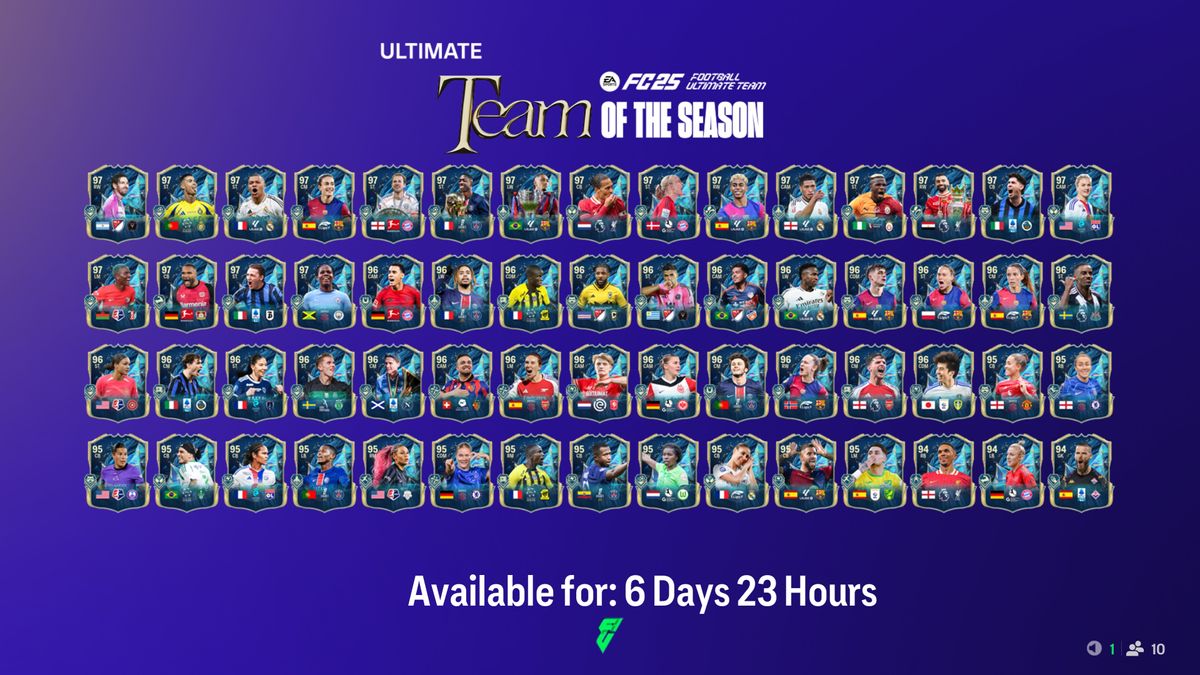 FC 25 TOTS tracker and full release schedule | GamesRadar+