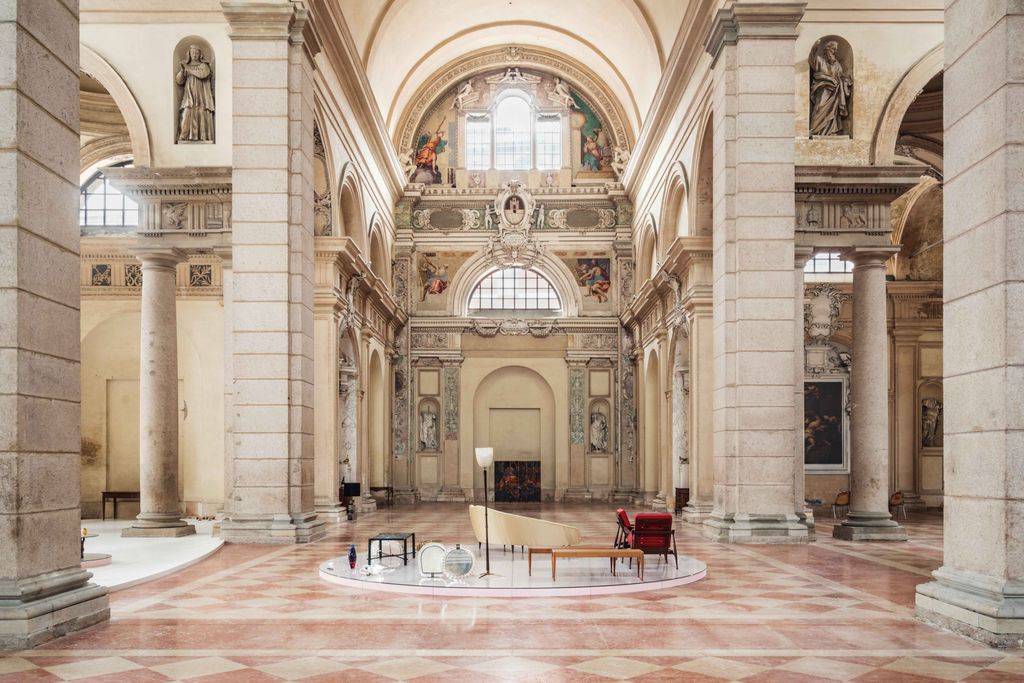 Inside Volumnia gallery, design in a Renaissance church | Wallpaper*
