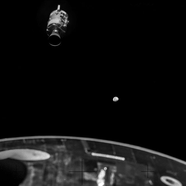Apollo 13 astronauts Jim Lovell and Fred Haise on their moon mission 50 ...