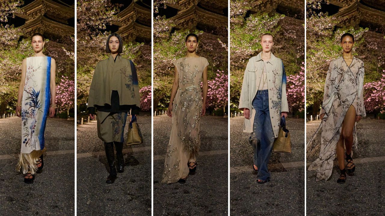Dior Hosts Its Pre-Fall 2025 Show In Kyoto, Japan | Marie Claire UK