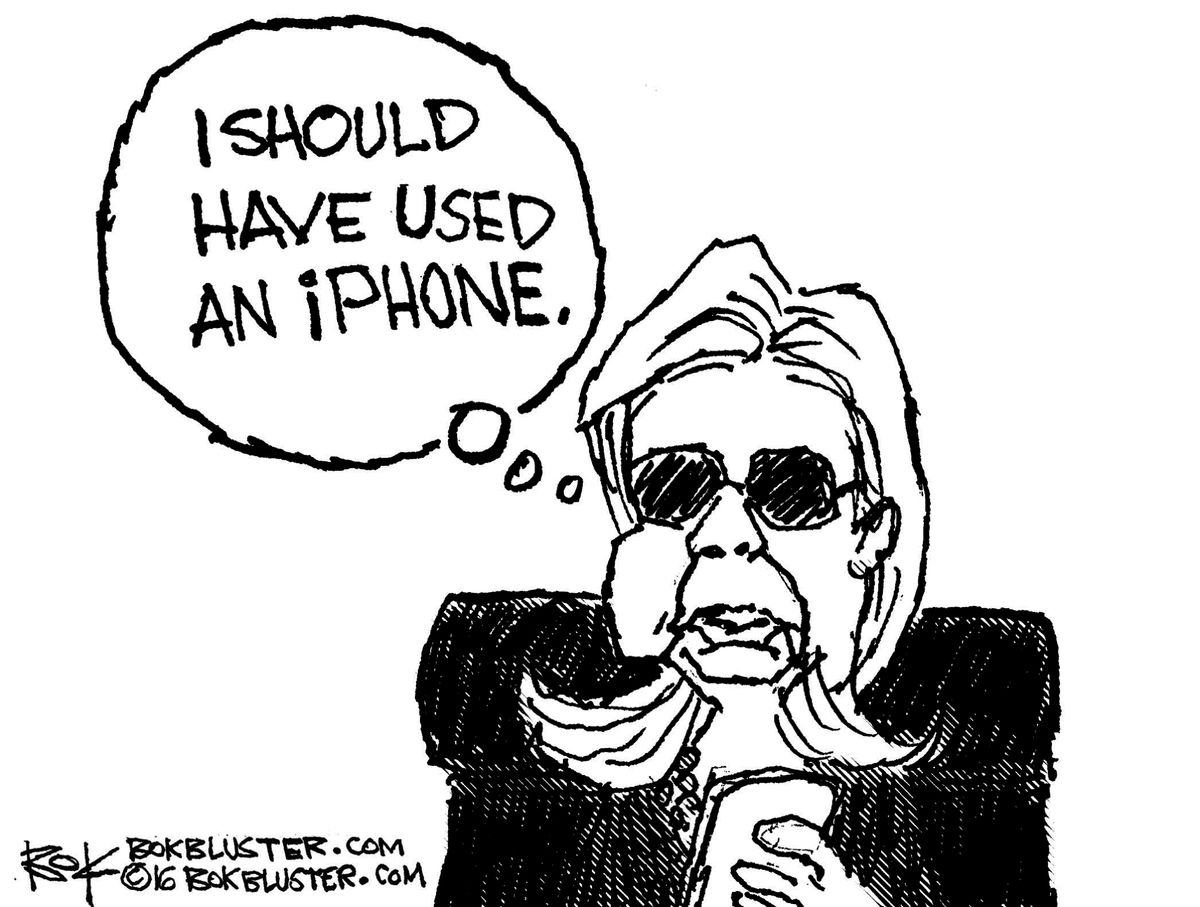 Political Cartoon U.S. Hillary 2016 | The Week