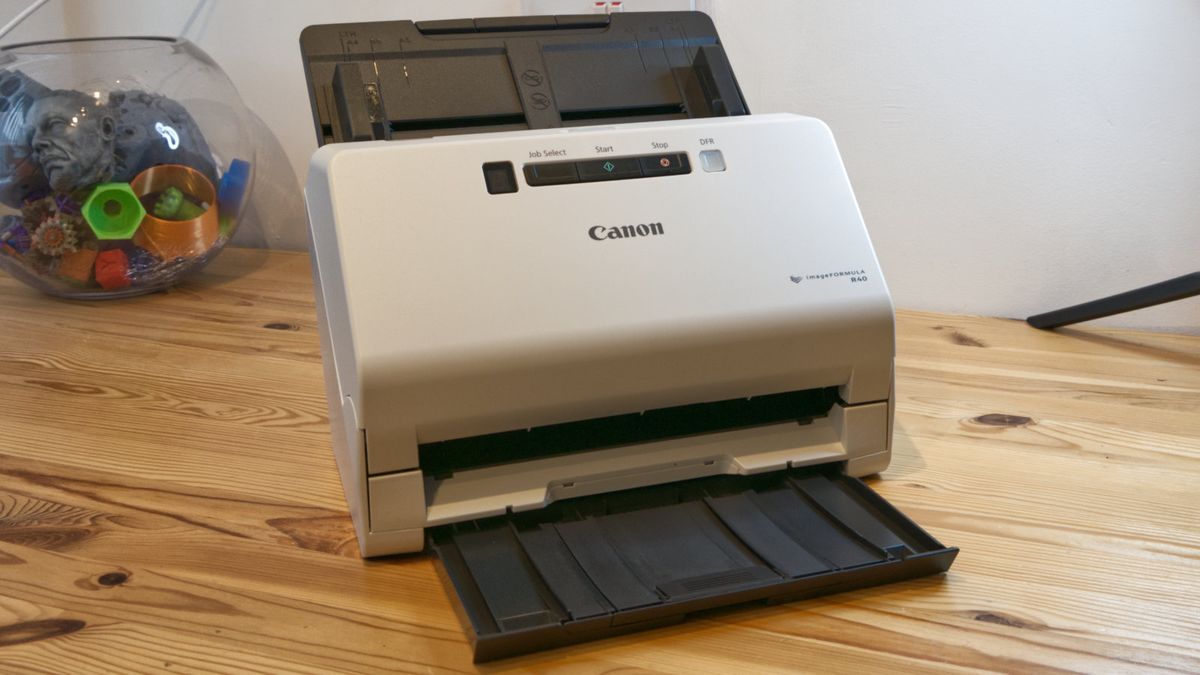 Canon ImageFORMULA R40 scanner review | TechRadar