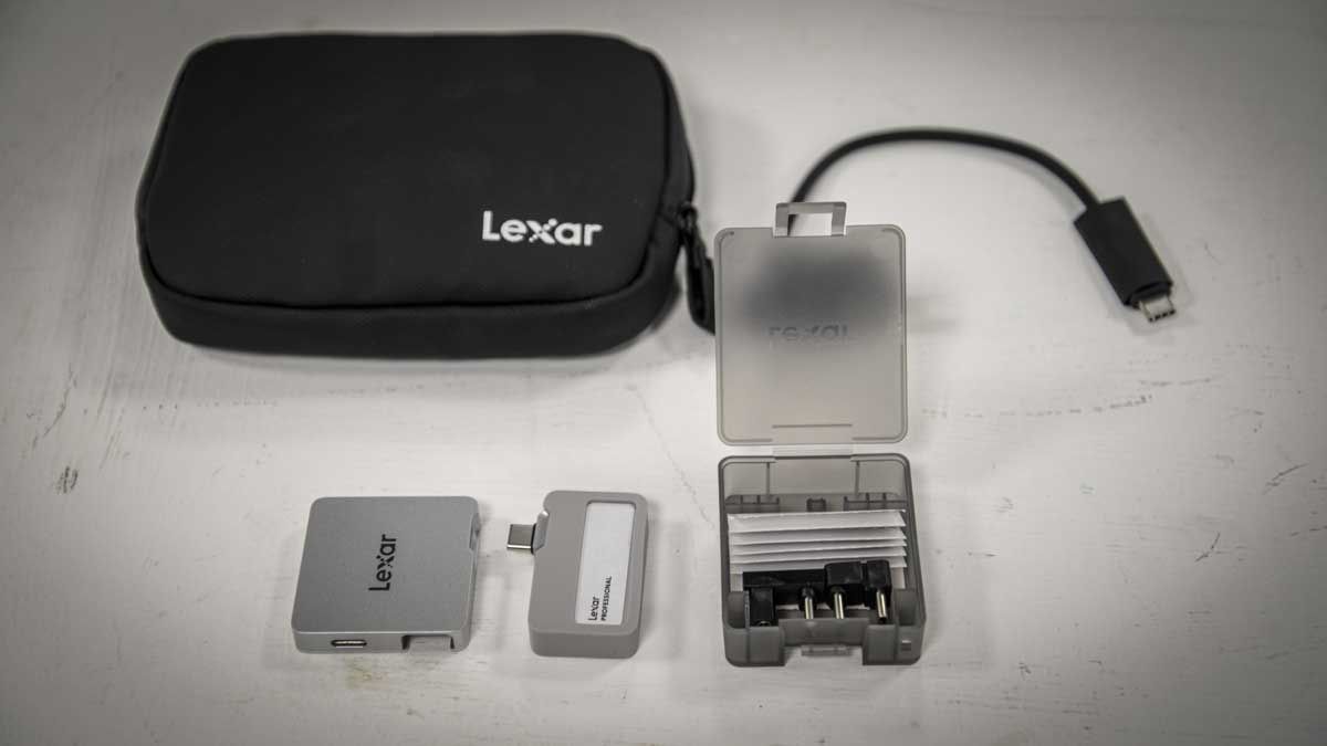 Lexar Professional Go SL400 portable SSD with Hub review | TechRadar