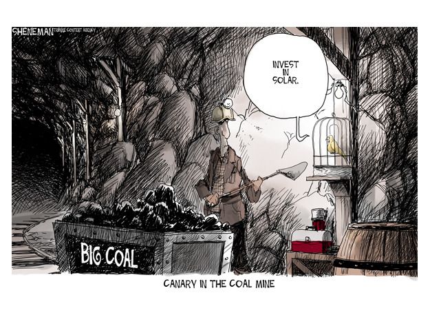 Editorial cartoon Big Coal | The Week