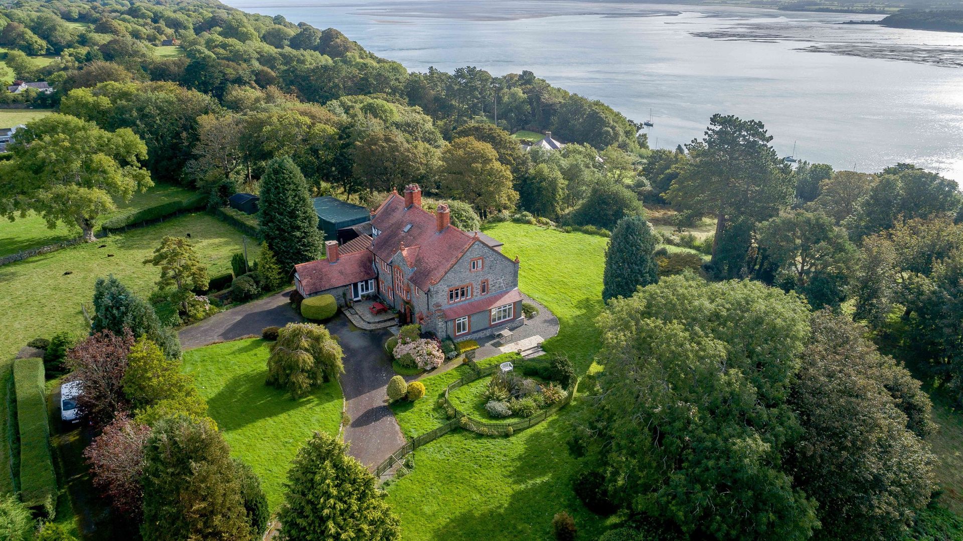 A sprawling house on Anglesey with views to die for and full of ...