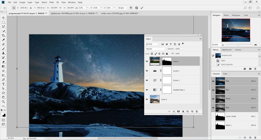 How to turn day into night in Photoshop | Creative Bloq