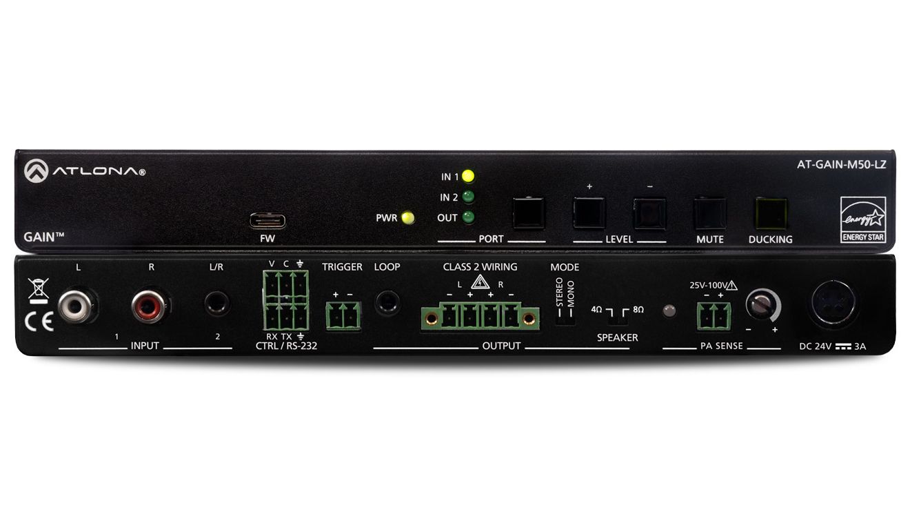 Atlona Expands GAIN Series with New Amplifier | AVNetwork