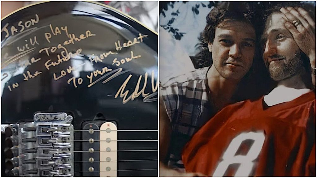 Jason Becker is selling the guitar gifted to him by Eddie Van Halen to ...