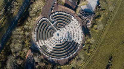 The vast classical labyrinth being built in the heart of Cornwall ...