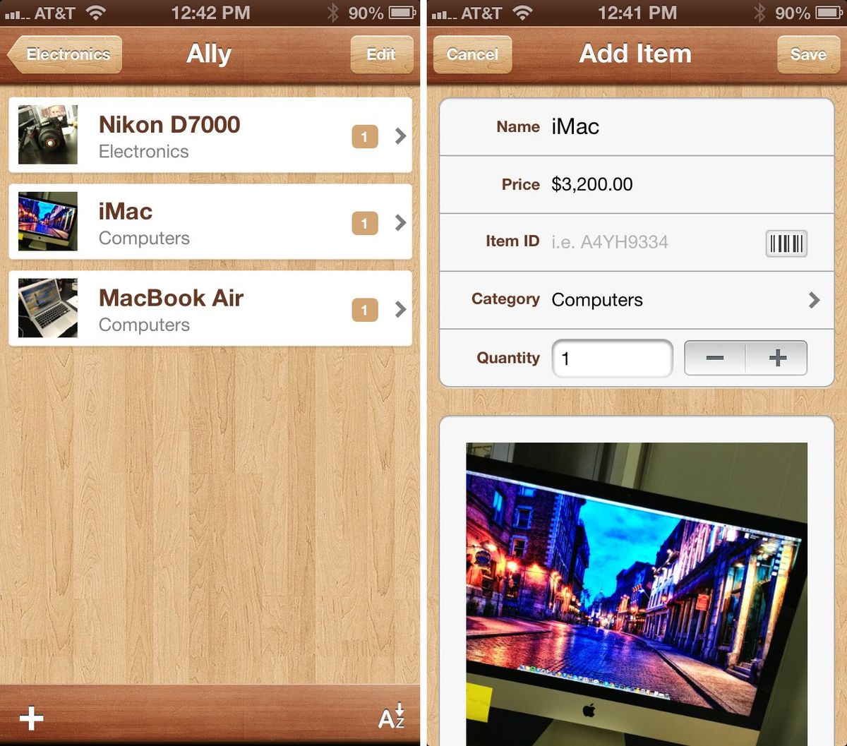 Inventory List for iPhone review: Manage your stuff simply and easily ...