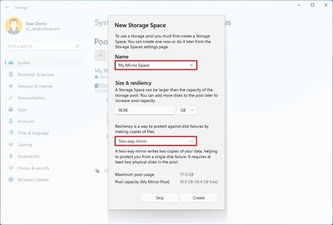 How to create mirror volume on Windows 11 | Windows Central