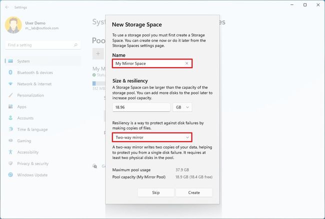 How to create mirror volume on Windows 11 | Windows Central