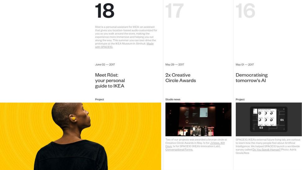 The 10 best design agency websites of 2017 | Creative Bloq
