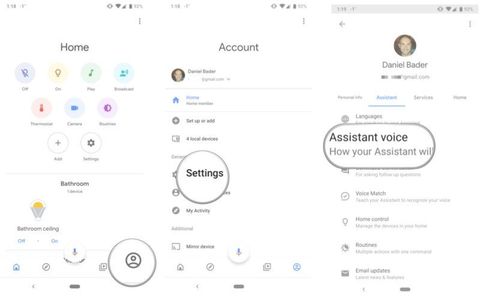 How to change the Google Assistant voice on your phone and Google Home ...