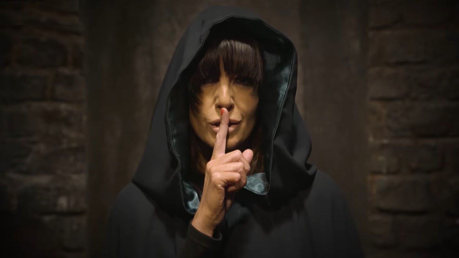 Claudia Winkleman confirms The Traitors season 2 with cloaked-up ...