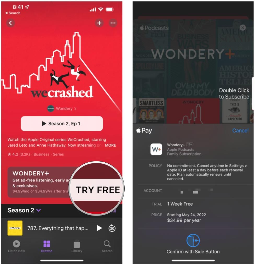 How to subscribe to a podcast in the Podcasts app for iPhone and iPad ...