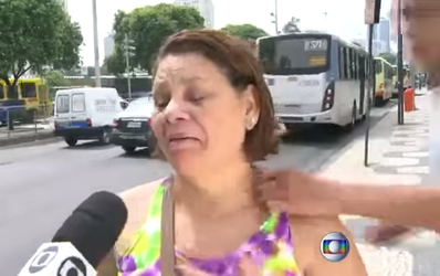 Brazilian woman talking about crime on live TV is attacked by a would ...
