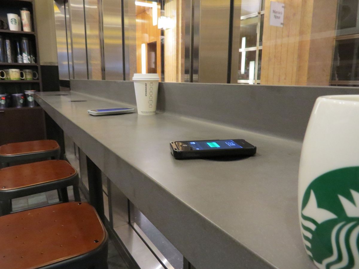 Starbucks partners with Duracell to offer PMA wireless charging with ...