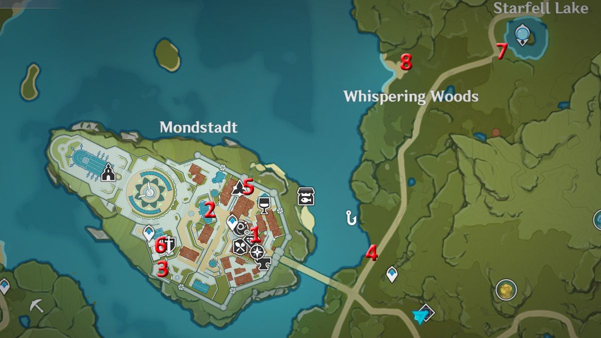 Genshin Impact Fecund Blessings locations | GamesRadar+