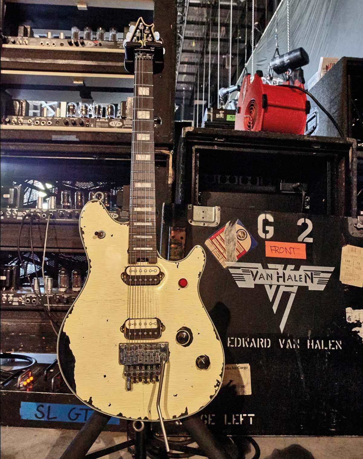 Eddie Van Halen's guitar rig at Van Halen's final shows | Guitar World