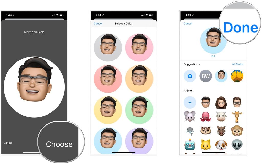 How to create, edit and customize your contact profile for iMessages ...