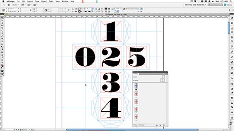 Create a cube desk calendar with InDesign | Creative Bloq