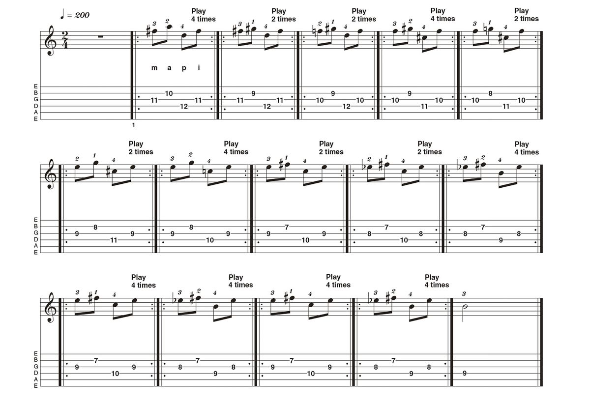 How to increase your fingerpicking speed to play like Matteo Mancuso ...
