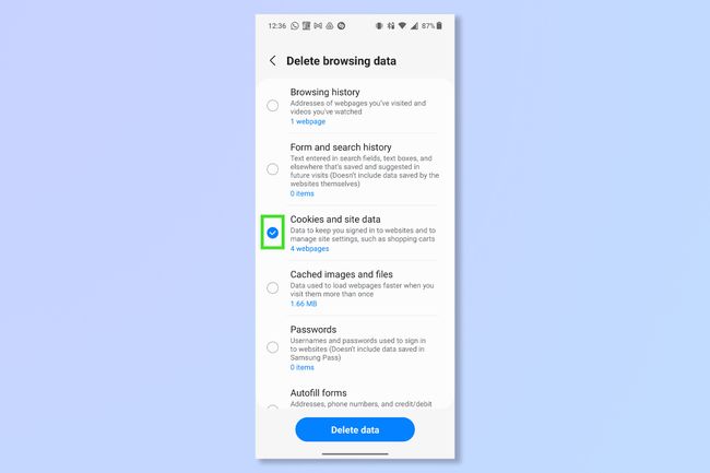 How to delete cookies on Android | Tom's Guide