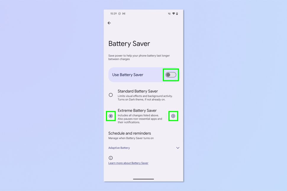 How to use Extreme Battery Saver on Android phones | Tom's Guide