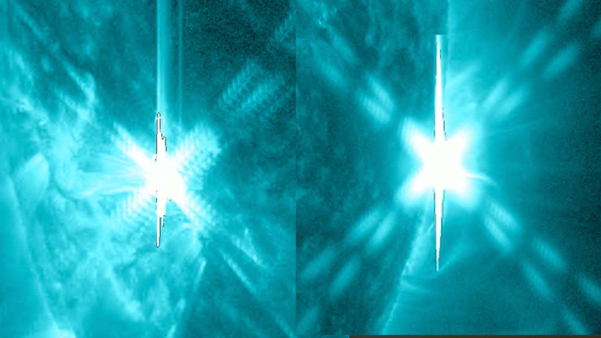 The sun fires off 2 powerful X flares in less than 2 hours (video ...