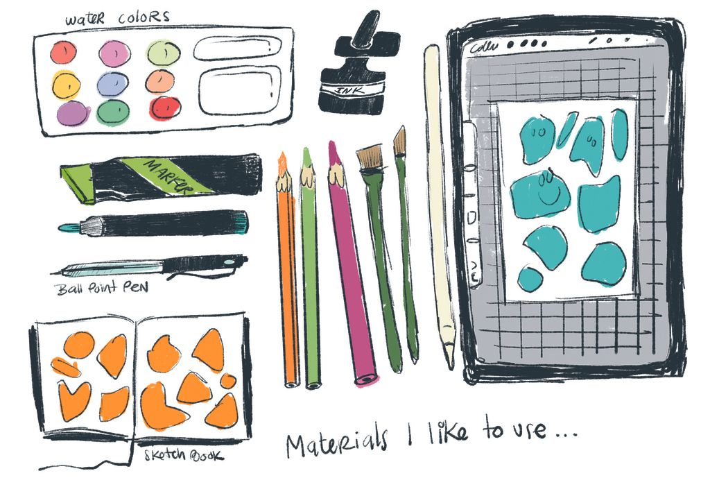 Warm up exercises for drawing: create better characters with these ...