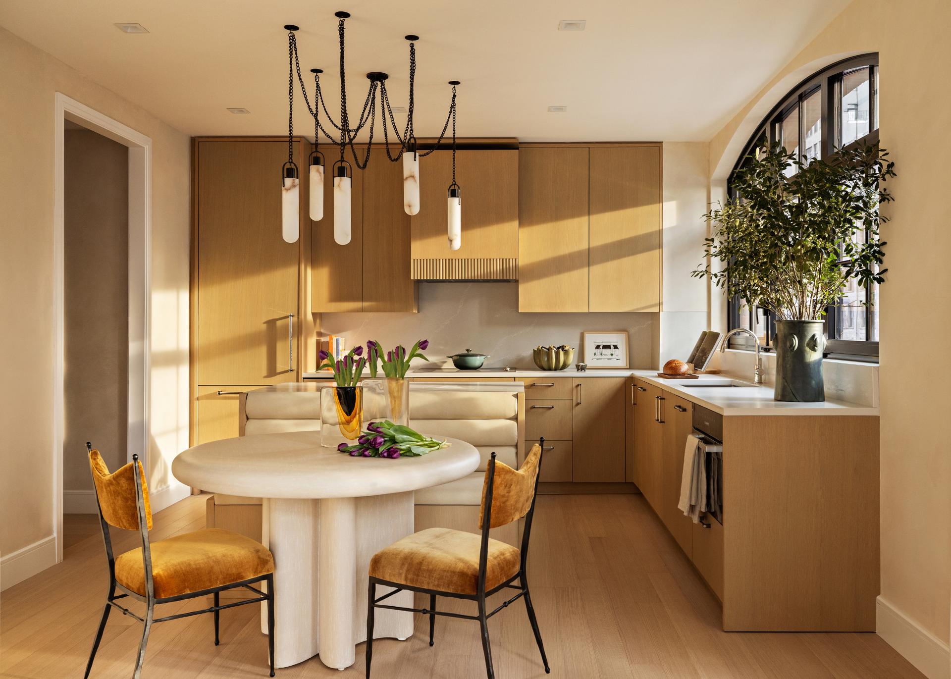 Should Wooden Floors Match Wooden Cabinetry? There's a New Answer in ...