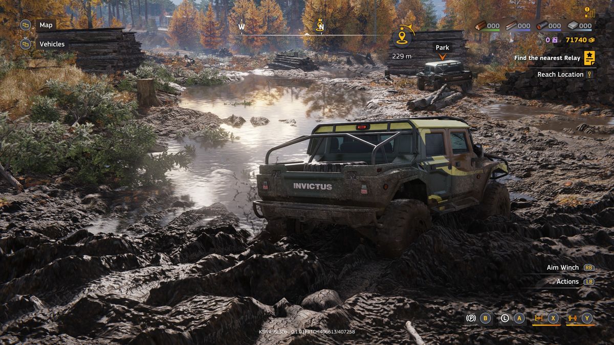 This hardcore driving sim about rebuilding towns after natural ...